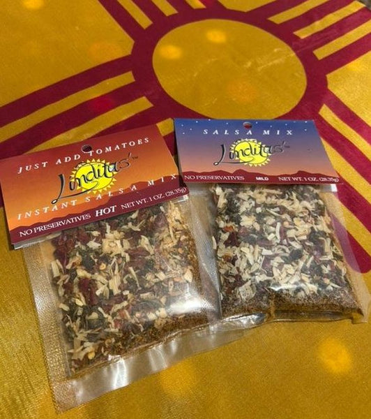 Lindita's Instant Salsa Mix MILD & HOT – www.newmexicanconnection.com